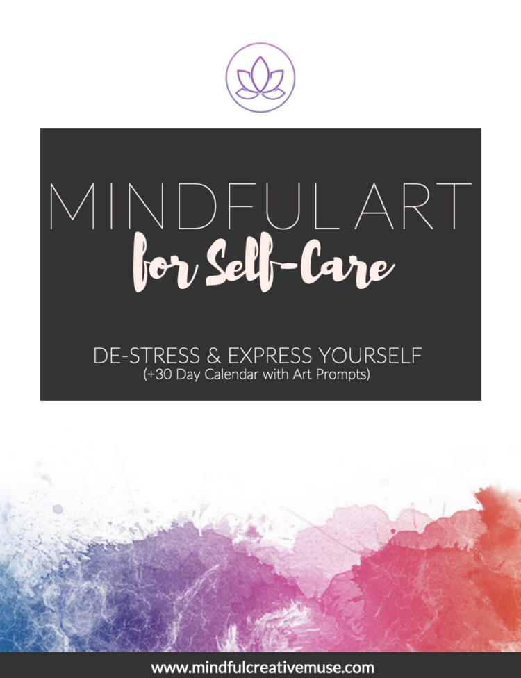 Mindful Art Workbook for Self-Care